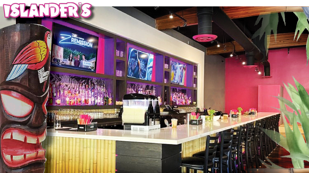 Islanders Lounge – Sports Bar and Lounge tiki bar fusion food islanders